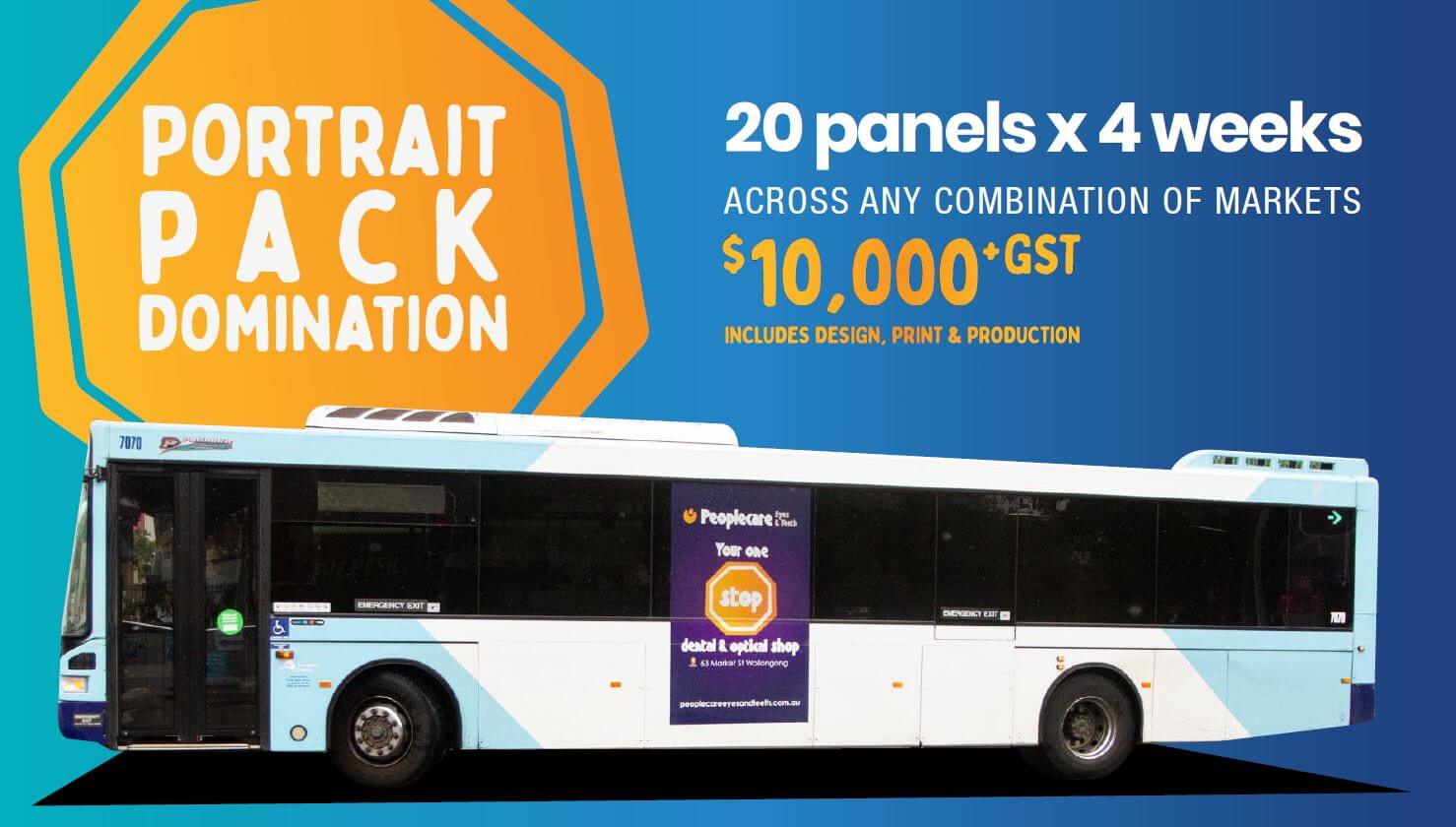 Bus advertising ideas - Outdoor advertising Gold Coast specialists